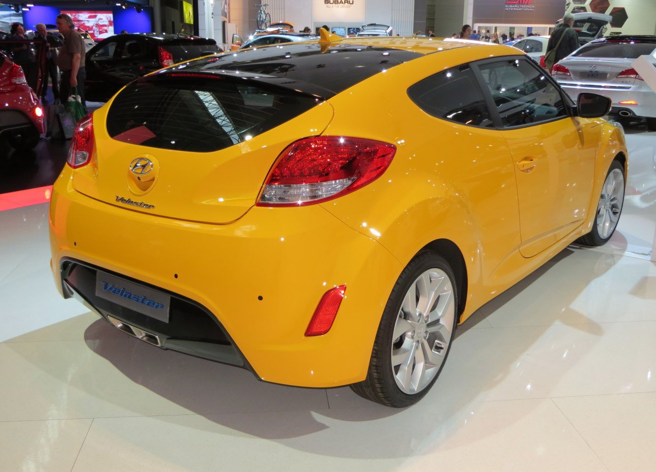 Hyundai Veloster technical specifications and fuel economy